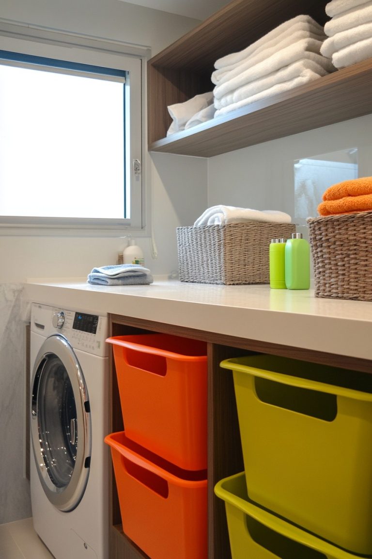 36 Genius Tips for Organizing Small Laundry Rooms | CleanerWiki