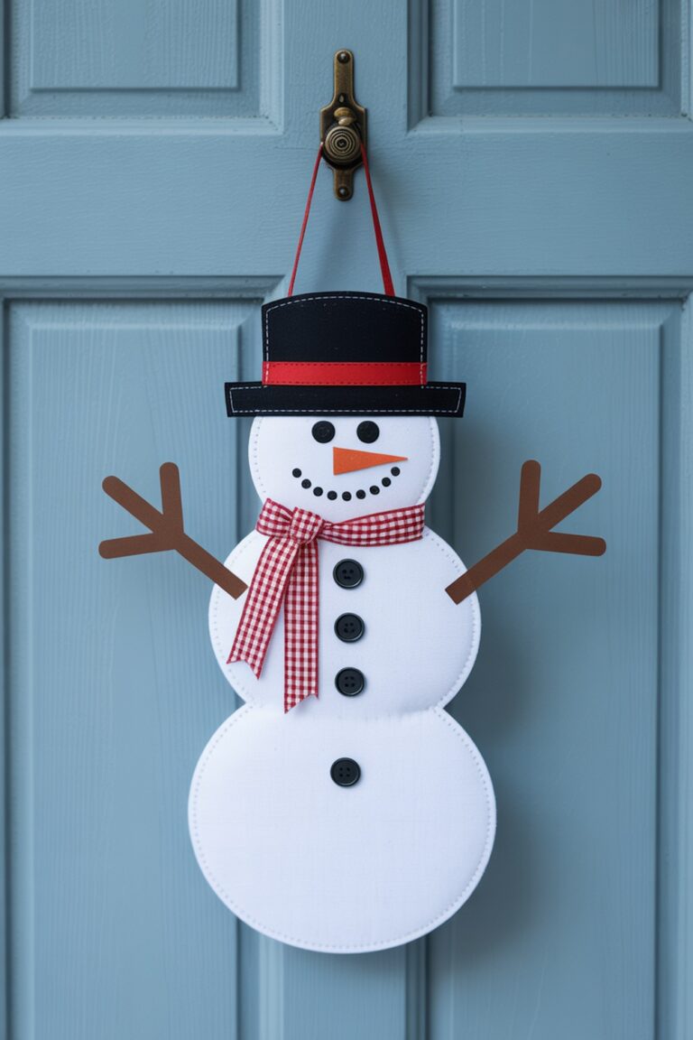 23 Creative DIY Christmas Door Decorations to Brighten Your Holidays ...