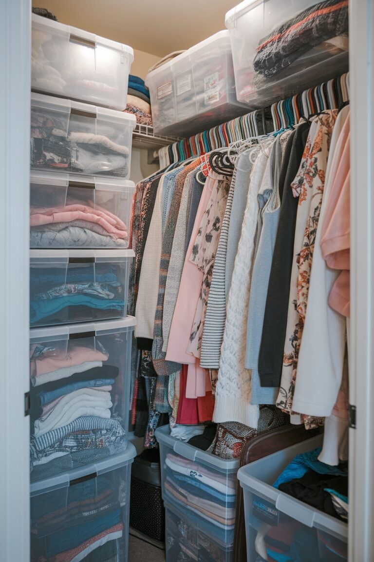 29 Creative Clothes Storage Ideas for an Organized Wardrobe | CleanerWiki
