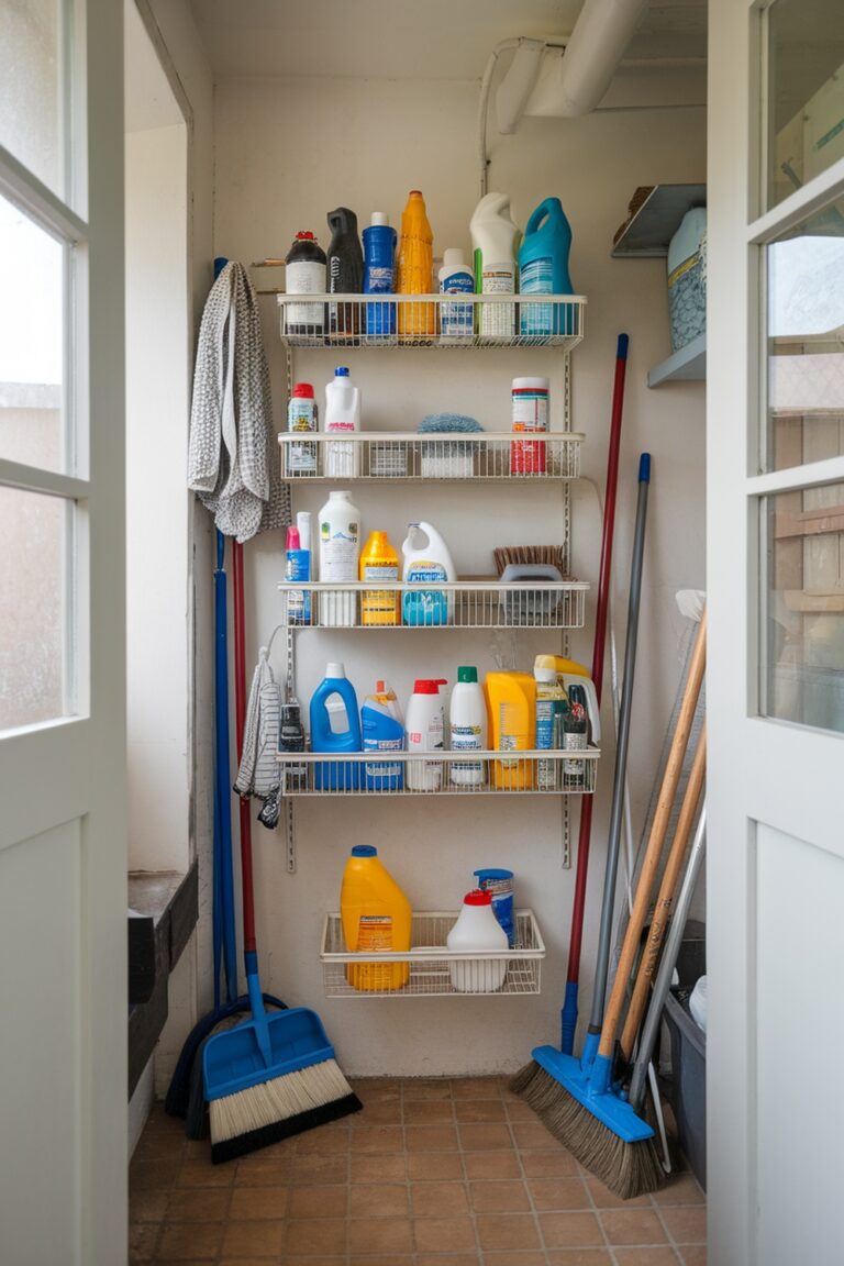 27 Creative Ideas for Organizing Your Cleaning Supplies | CleanerWiki